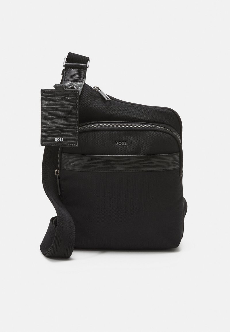 BOSS FIRST CLASS CROSSBODY UNISEX - Across body bag - black - Zalando.co.uk
