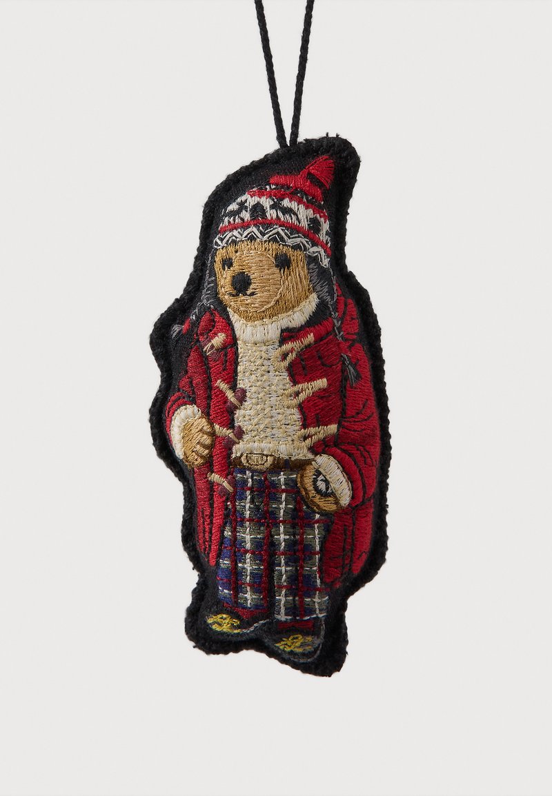 Polo Ralph Lauren HOLIDAY POLO BEAR ORNAMENT - Dekor - red/black/svart - Zalando.no