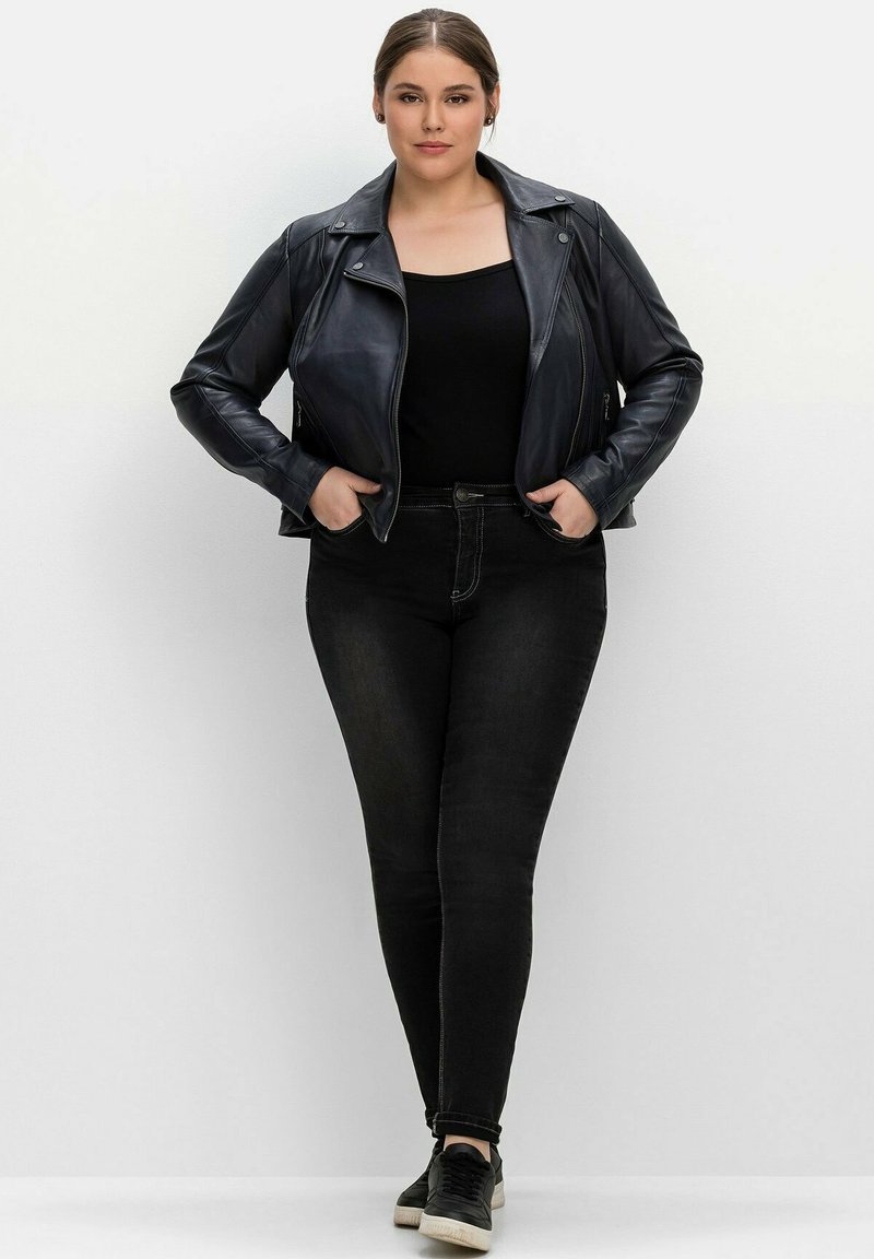 Sheego Blazer - nachtblau/noir - ZALANDO