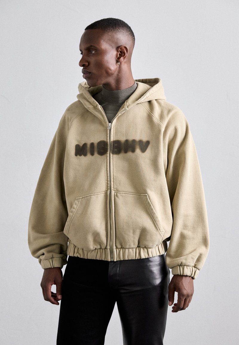 MISBHV - Bluza rozpinana/beżowy - Zalando.pl
