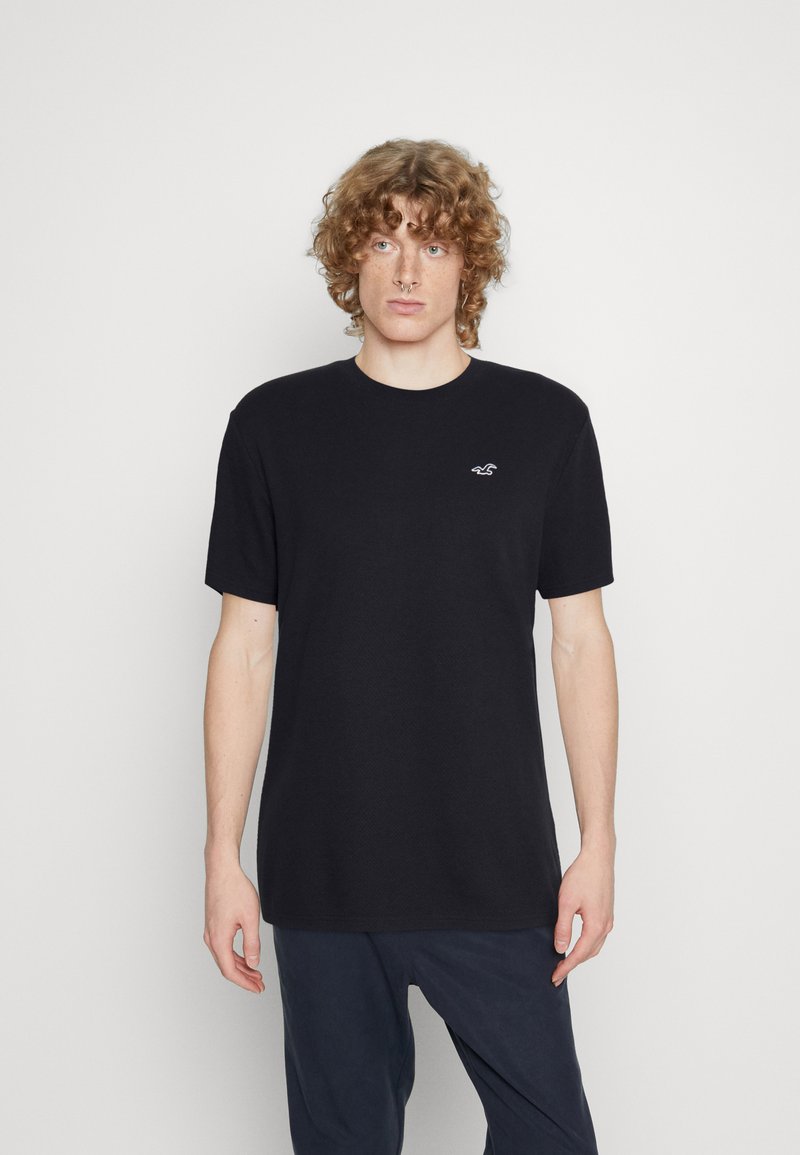 Hollister Co. CREW - Camiseta básica - black/negro - Zalando.es