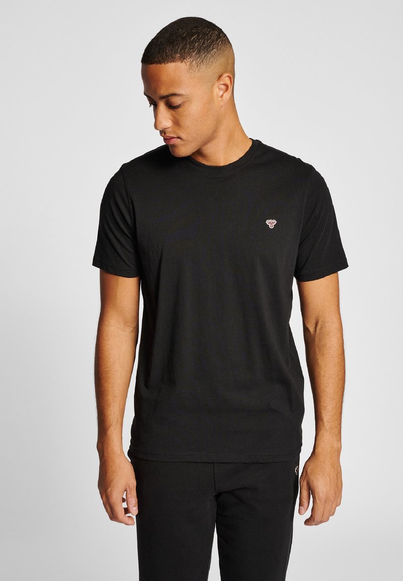 Hummel FRED - T-Shirt basic - black/schwarz - Zalando.de