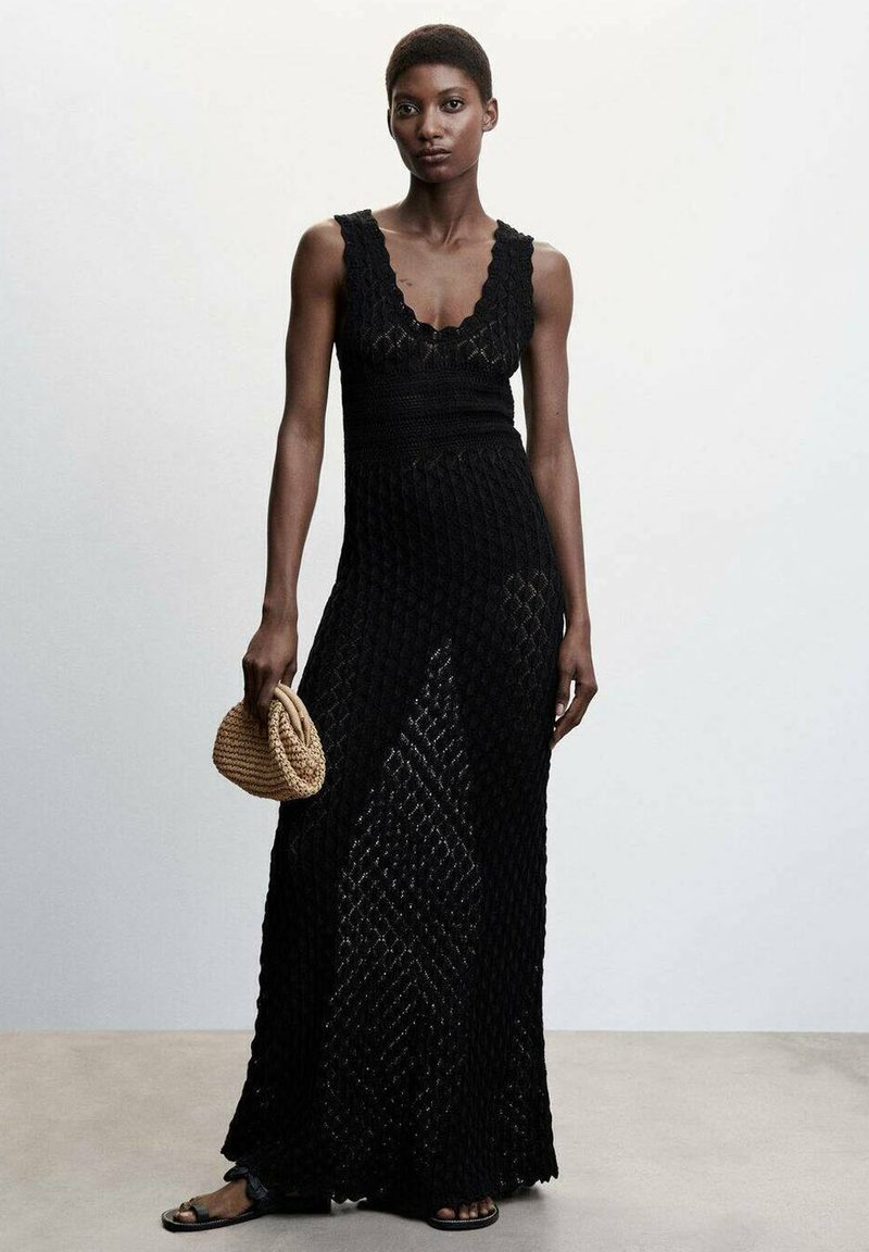 Mango RUSTIN - Maxi dress - black - Zalando.co.uk