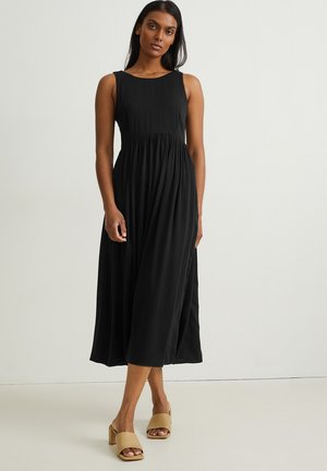 Threadbare BYERS TIERED - Robe en jersey - black/noir - ZALANDO.FR