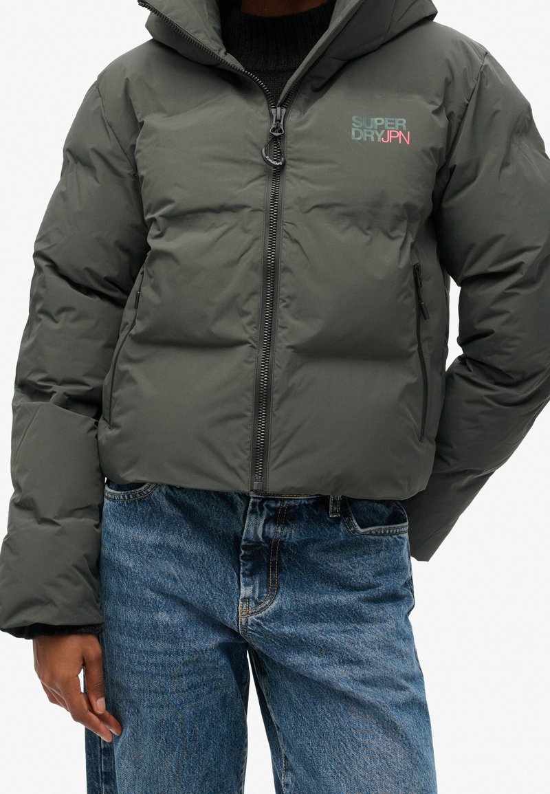 Superdry & Co Winterjas - green/groen - (Pre-owned) - Zalando.be