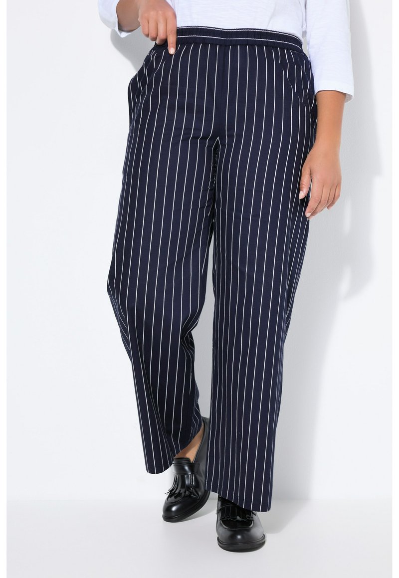 Angel of Style HIGH WAIST - Trousers - dark blue - Zalando