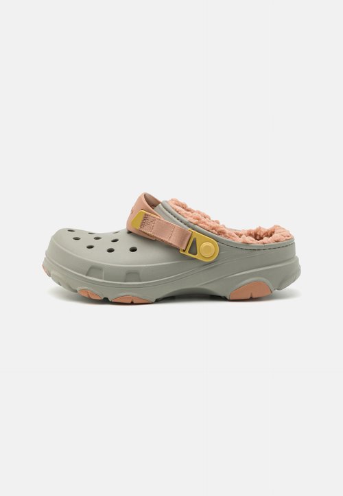 Crocs CLASSIC ALL TERRAIN UNISEX - Clogs - khaki/multi-coloured/khaki ...
