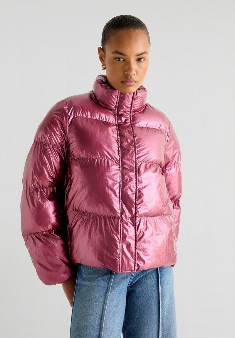 Scalpers PUFFER - Winter jacket - raspberry/light pink - Zalando