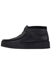 Clarks Originals WALLABEE CUP BT - Bottines à lacets - black/noir ...