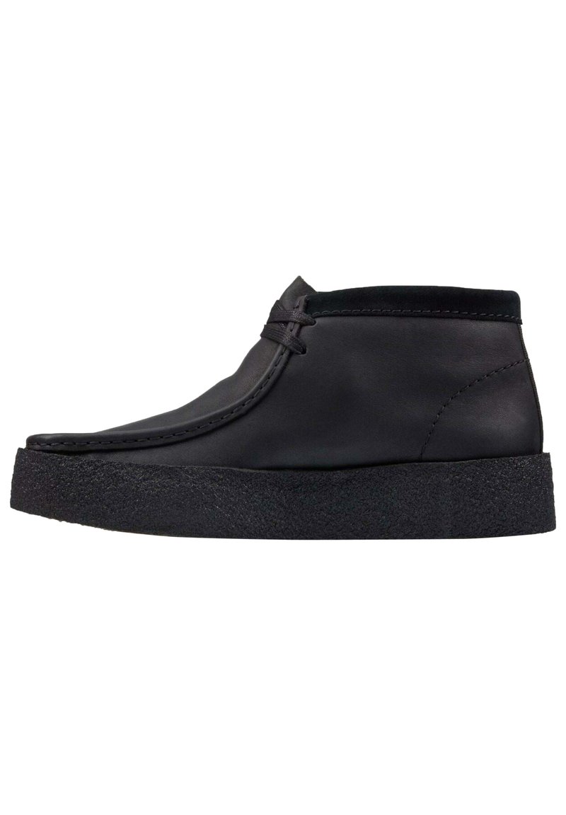 Clarks Originals WALLABEE CUP BT - Bottines à lacets - black/noir ...