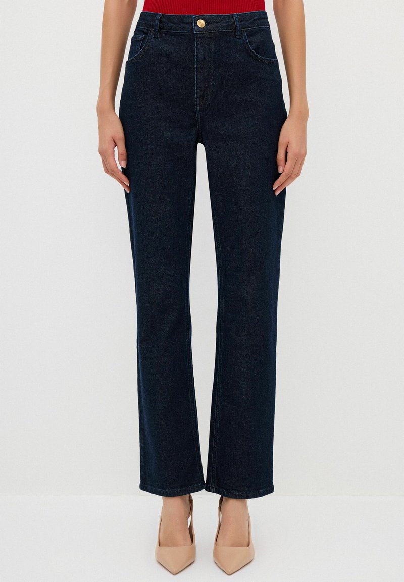 adL Jean droit - navy blue/bleu marine - ZALANDO.FR