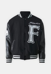 Franchise INFINITY JACKET - Imiteret læderjakke - black/sort - Zalando.dk