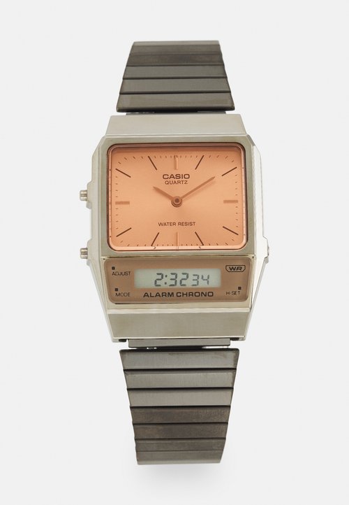 Casio F100 REVIVAL UNISEX - Digitaluhr - silver-coloured/silberfarben ...