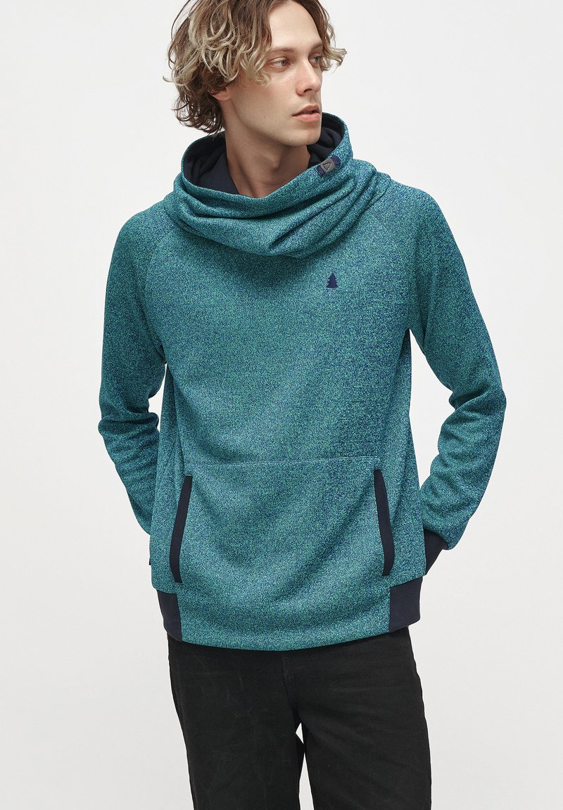 Pinetime Clothing M-TUNNEL - Hoodie - heather emerald/groen - Zalando.be
