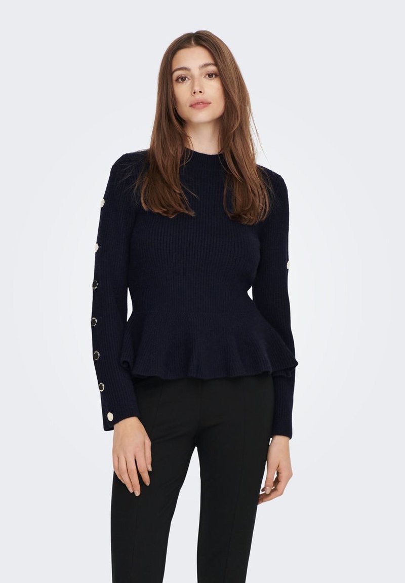 La Strada Unica LSULUCCA PEBLUM - Pullover - night sky/bleu marine ...