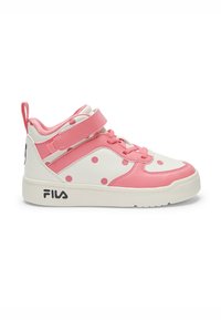 Mini Rodini FILA MID TOP UNISEX - Sneakers hoog - pink/donkerroze ...