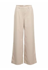 Object OBJLISA WIDE NOOS - Stoffhose - sandshell/beige - Zalando