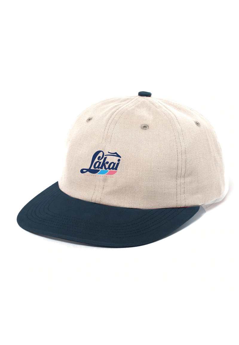 Lakai MOTORWORKS - Cap - cream navy/offwhite - Zalando.de