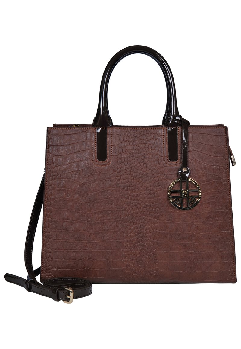 Silvio Tossi Handtasche - dunkelwhisky & braun/braun - Zalando.de