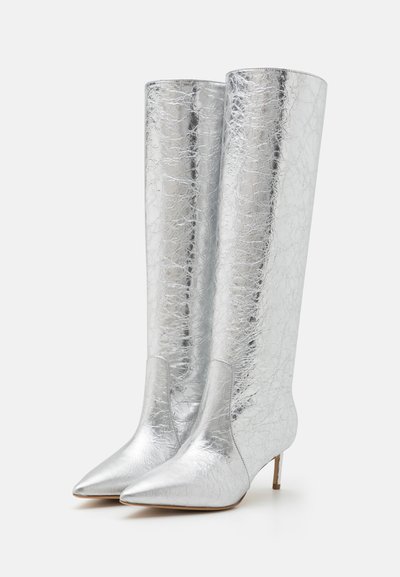 Bettina Vermillon JOSEFINE - Klassiska stövlar - silver/svart - Zalando.se