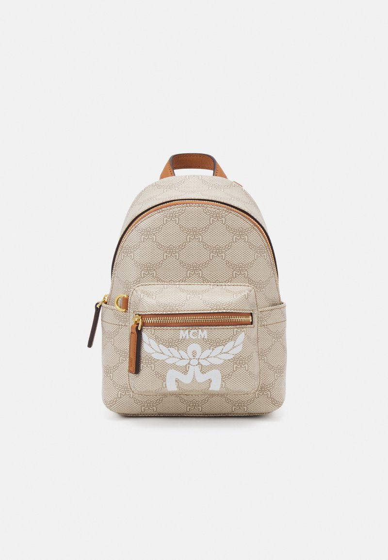 MCM STARK COATED BACKPACK - Rucsac - oatmeal/alb natural - Zalando.ro