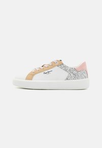 Pepe Jeans DOBBIE MIX - Trainers - grout/white - Zalando