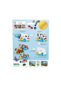BRIO STICKER-LOKOMOTIVE - Spielzeugauto - mehrfarbig - Zalando.de