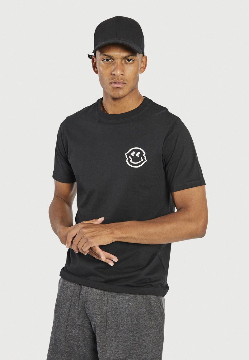 Redefined Rebel BECKHAM TEE - T-shirts print - black/sort - Zalando.dk