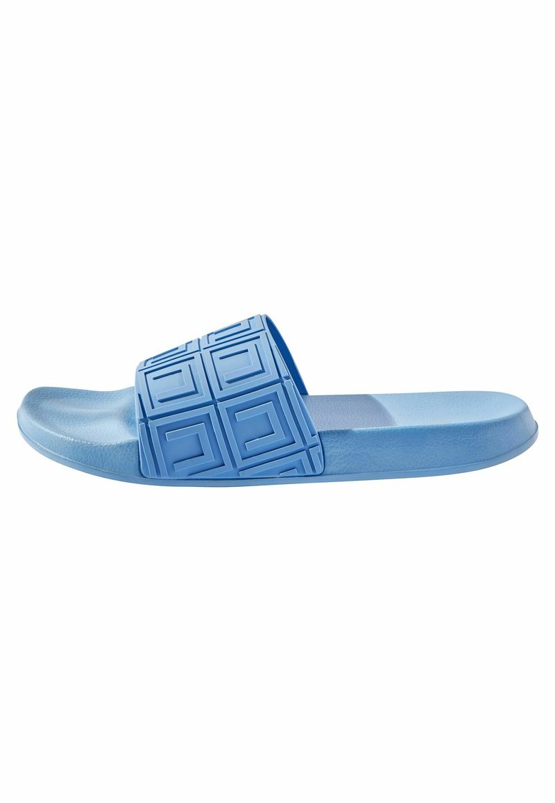 Next MONOGRAM SLIDERS - Badslippers - blue/blauw - Zalando.nl
