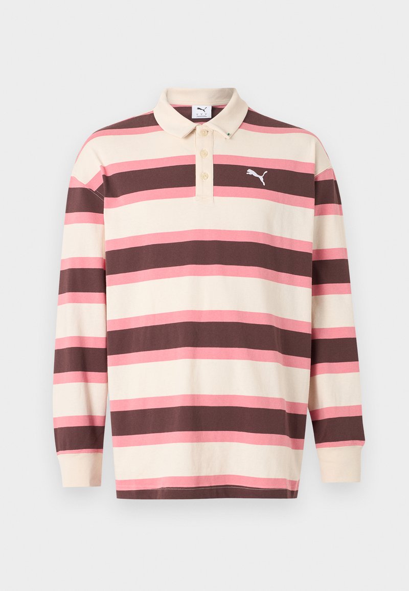 Puma WARDROBE LONGSLEEVE RUGBY UNISEX - Long sleeved top - chocolate ...