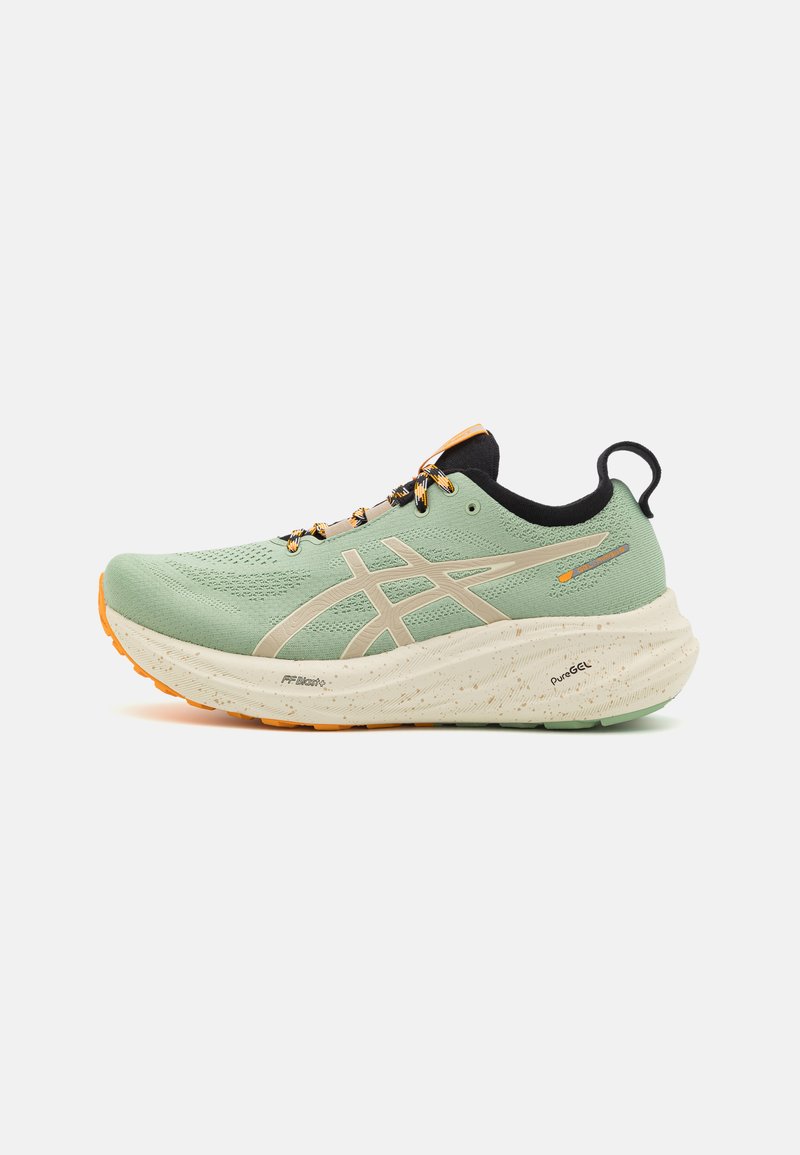ASICS GEL-NIMBUS 26 TR - Neutrale løbesko - nature bathing/fellow yellow/mint - Zalando.dk