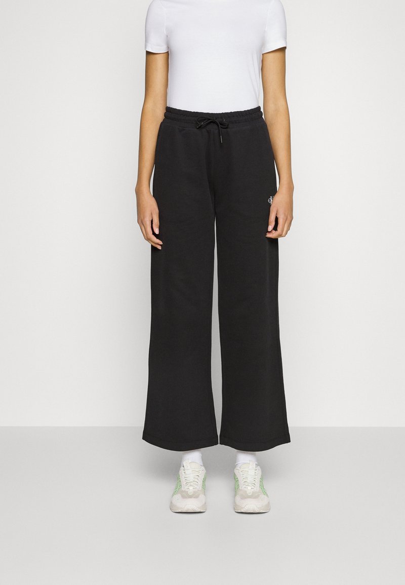 Calvin Klein Jeans Micro Monologo Pants Jogginghose Black Schwarz