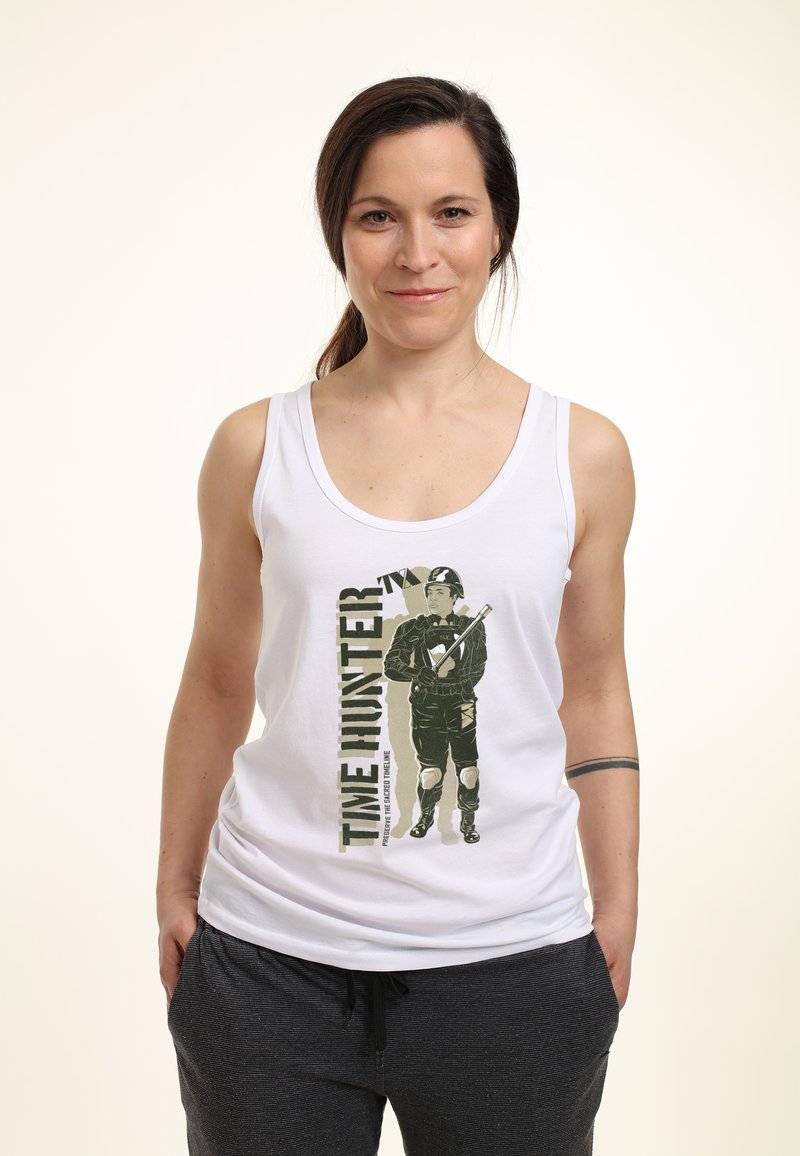 Henry Tiger LOKI HUNTER STENCIL HERO - Top - white/weiß - Zalando.at