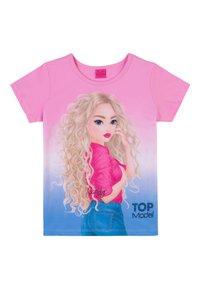 TOP Model T-Shirt print - pink frosting/pink - Zalando.de
