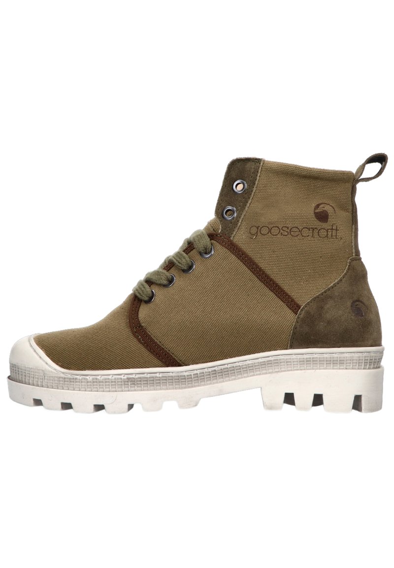 Goosecraft JONES - Lace-up boots - dark green - Zalando.de