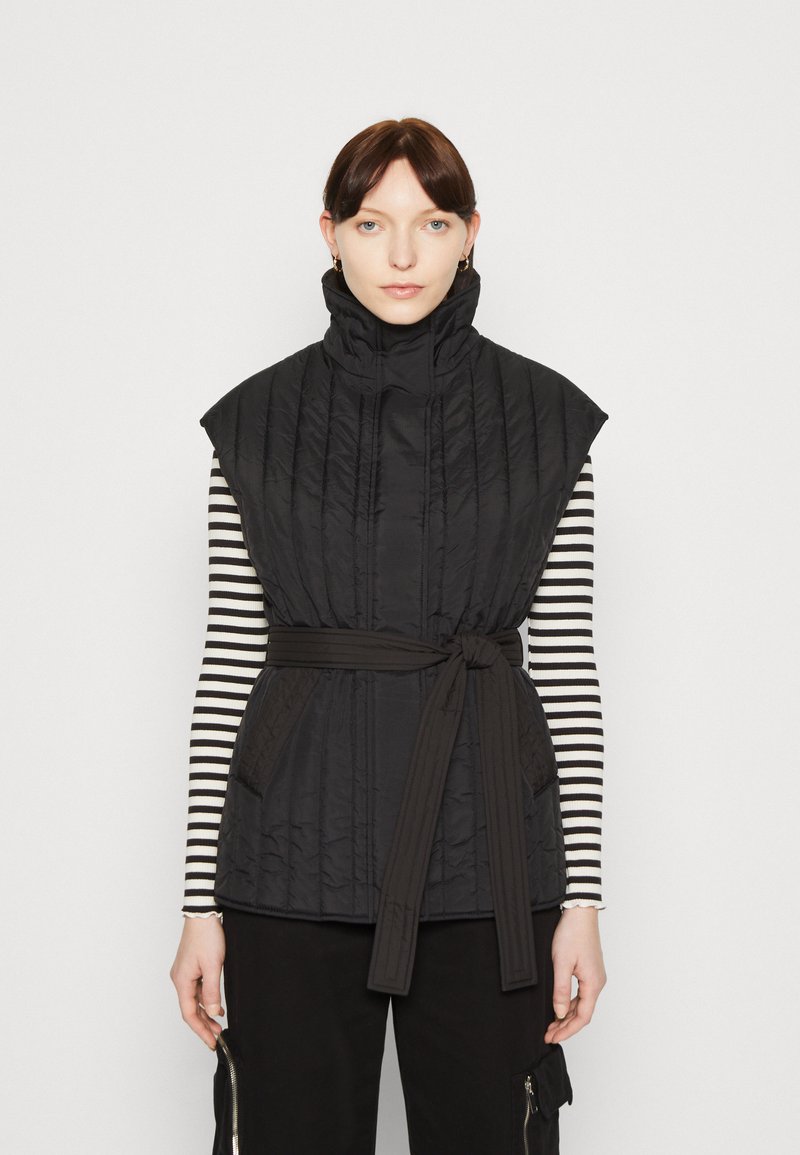 Hunter ORIGINAL WOMENS EXPLORER QUILT GILET - Chaleco - black/negro - Zalando.es