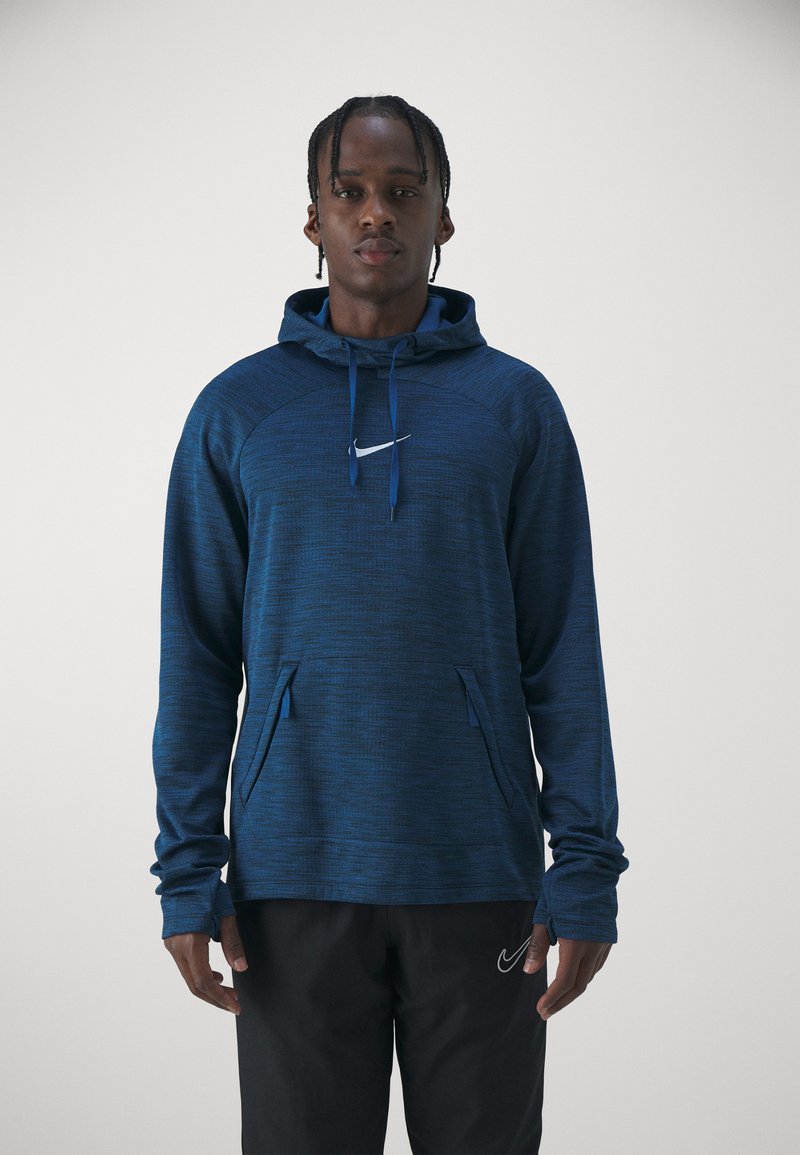Nike Performance ACADEMY MIDLAYER - Kapuzenpullover - court blue/blau ...