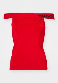 HUGO SATCHIE - Top - black/schwarz - Zalando.ch