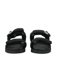 Steve Madden Sandali con plateau - blk nylon bny/nero - Zalando.it