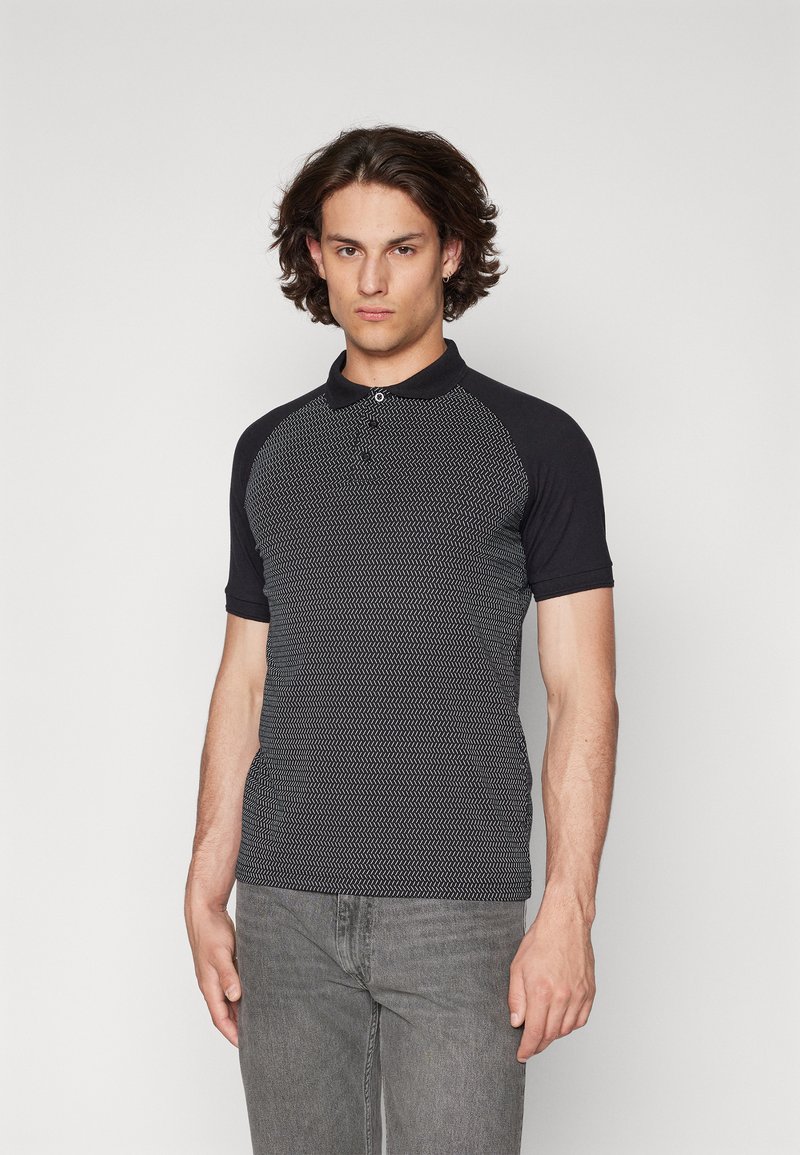 Pier One Polo shirt - black - Zalando.ie