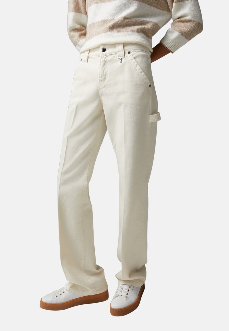 Bogner Straight leg jeans - off white/white - Zalando