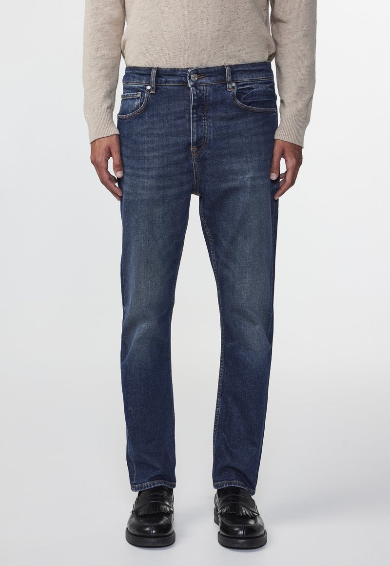 NN.07 Jeans Straight Leg - dark denim/dark-blue denim - Zalando.de