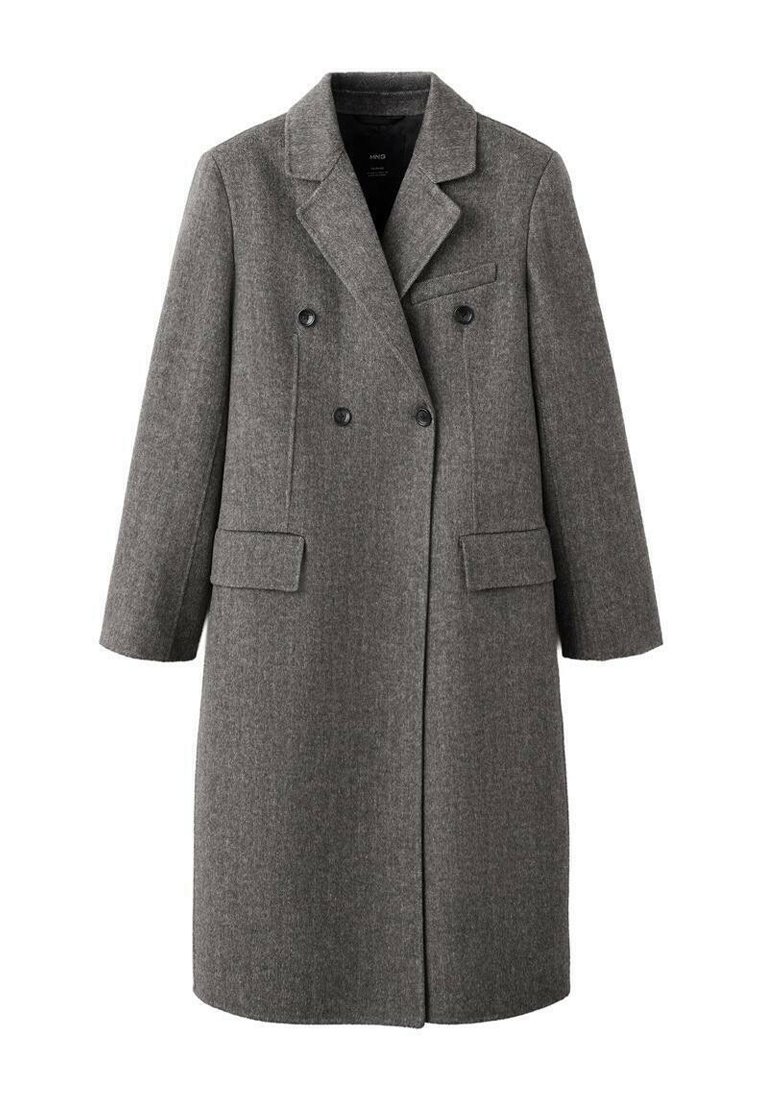 Mango Klasický kabát - grey/šedá - Zalando.cz