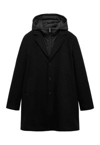 Mango Zimní kabát - black/černá - Zalando.cz