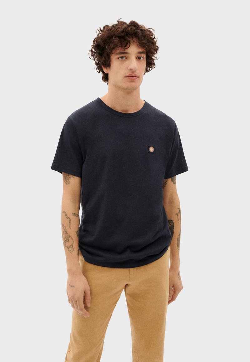 Thinking Mu SOL - Camiseta estampada - navy blue/azul marino - Zalando.es