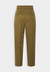 La Strada Unica DODO ANCLE PANT - Trousers - military olive/olive ...