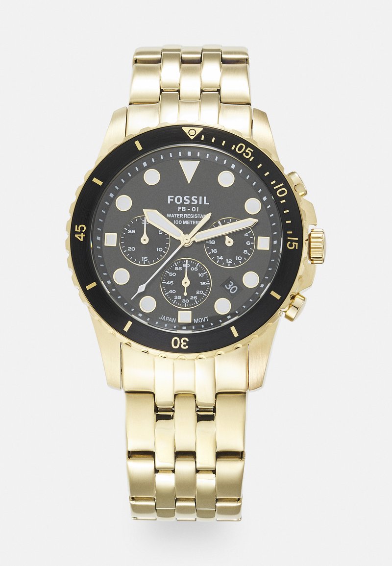 Fossil Chronograph - gold-coloured/schwarz - Zalando.at