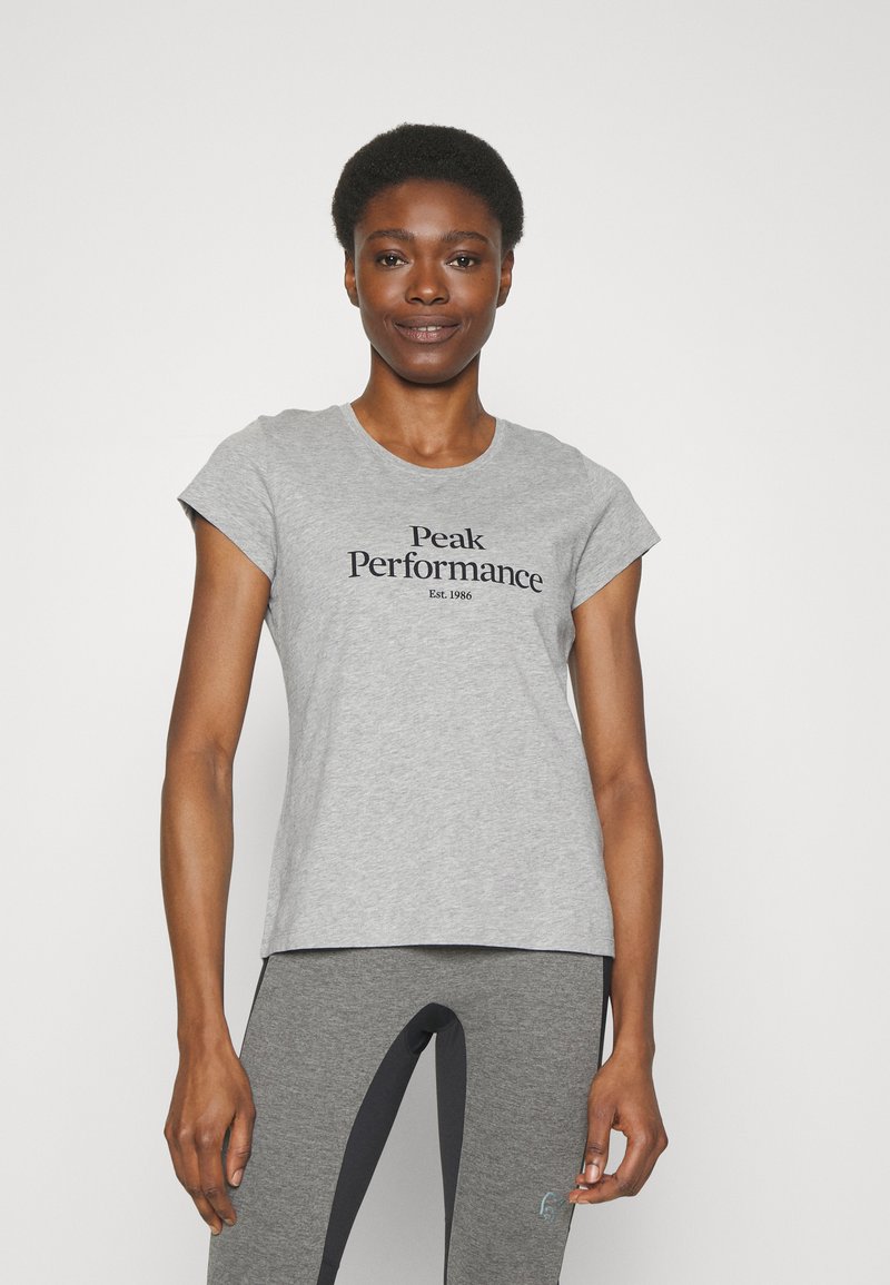 Peak Performance ORIGINAL TEE - T-shirt print - grey/grijs - Zalando.be