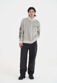 Ed Hardy RELAXED SEAM DETAIL - Jeans Relaxed Fit - black/black denim ...