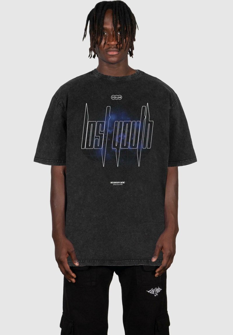 Lost Youth COLLAB - T-Shirt print - black/schwarz - Zalando.de
